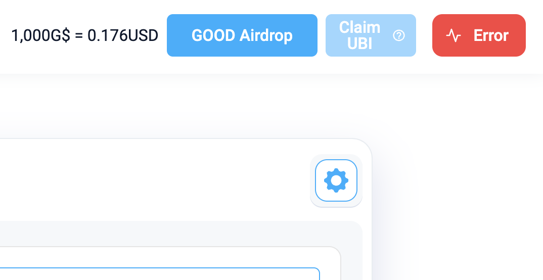 Show account button when connected to unsupported network · Issue #247 · GoodDollar ...