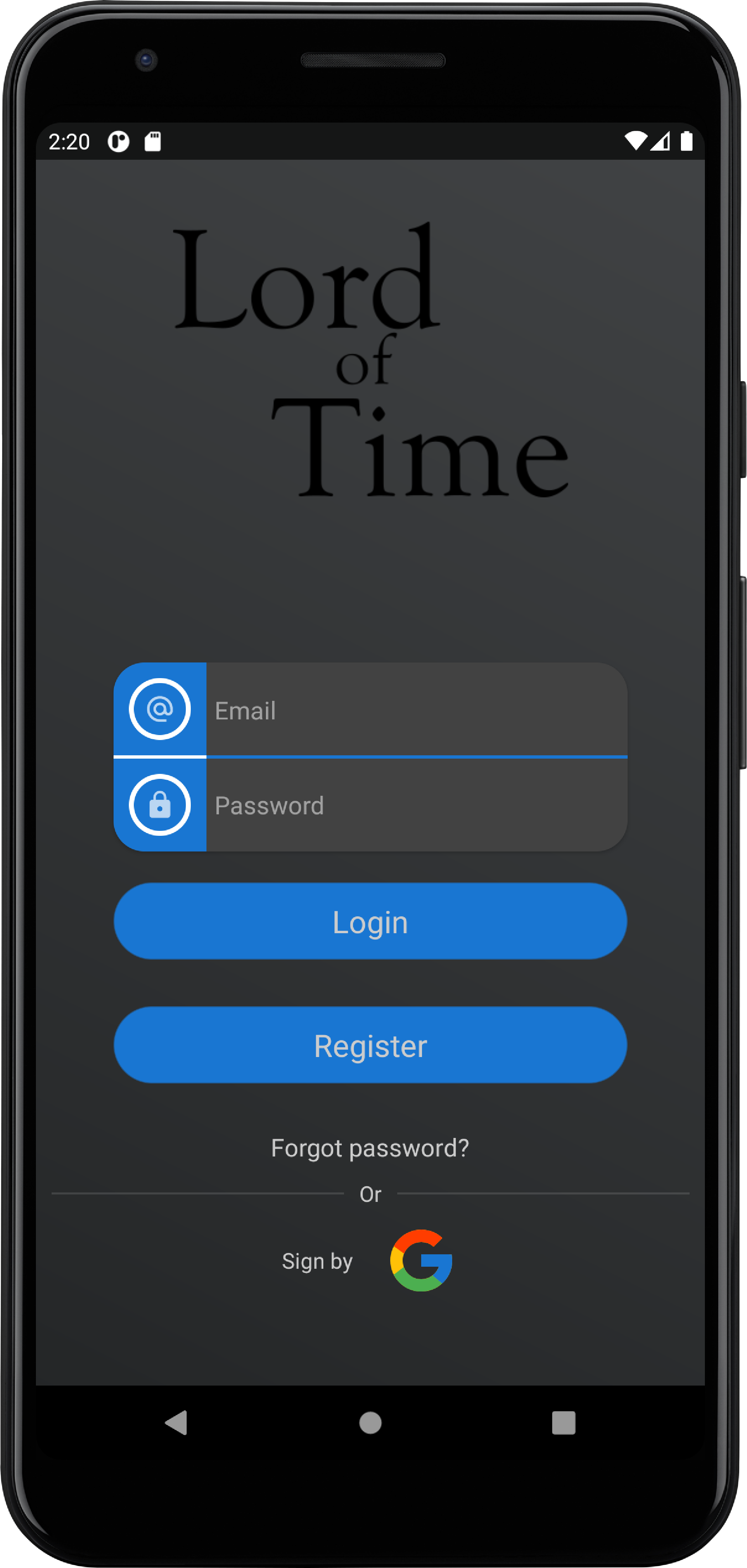 GitHub - VoidSamuraj/LordOfTime: Time and task management app