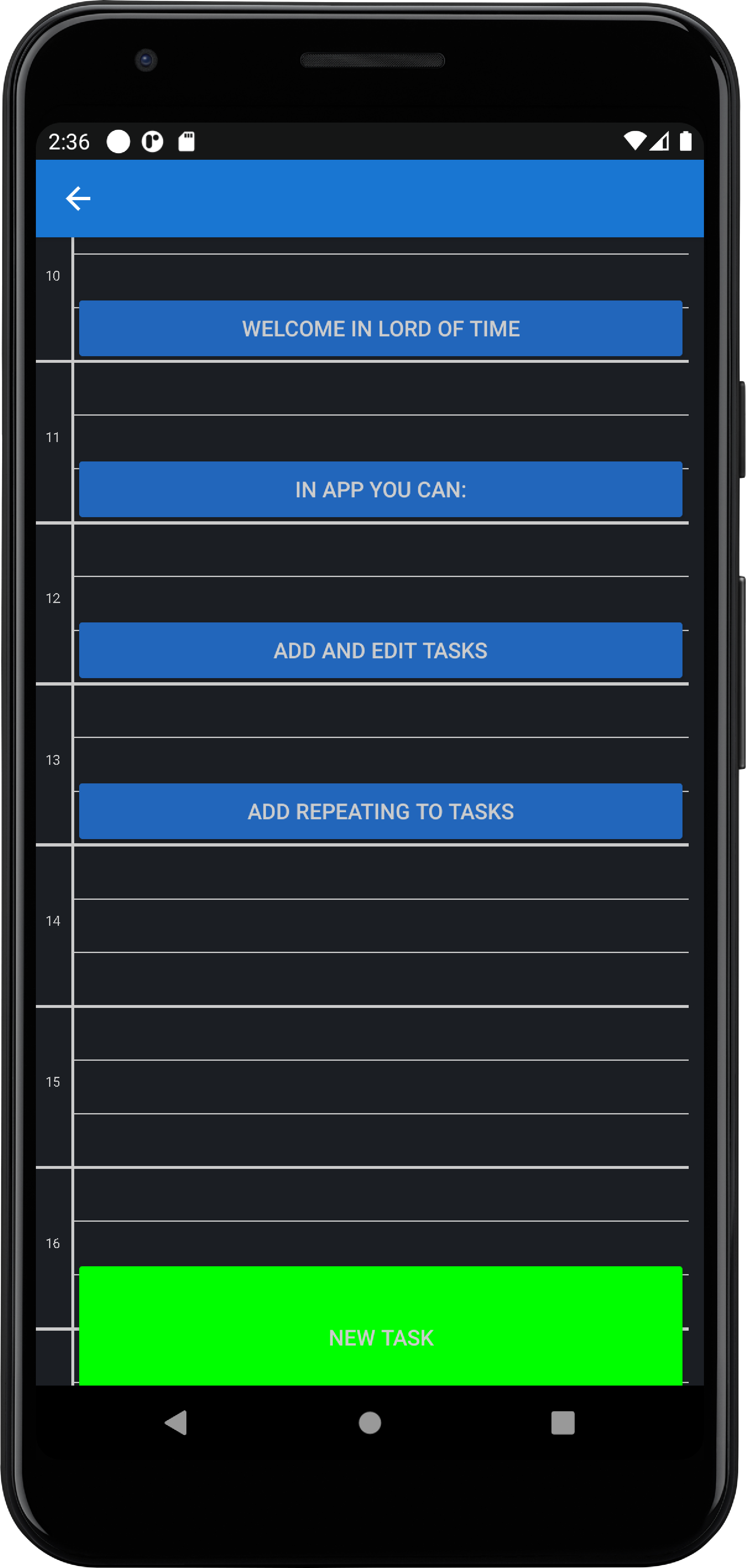GitHub - VoidSamuraj/LordOfTime: Time and task management app