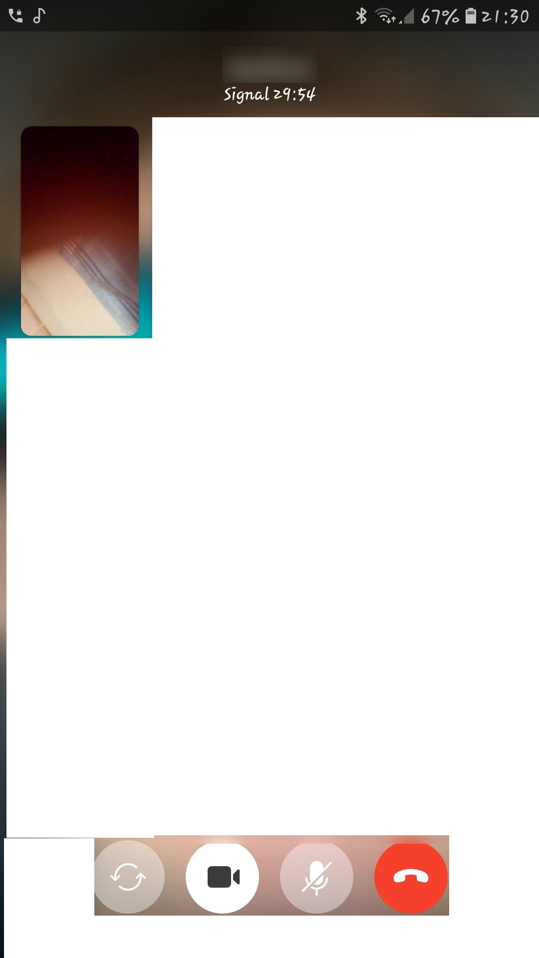 [Bug] Video Calls show last video call and has frozen Picture · Issue #10127 · signalapp/Signal ...