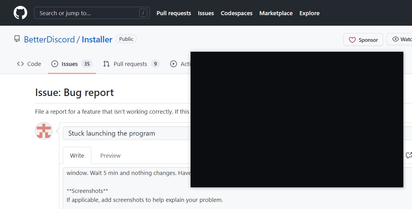 Stuck launching the program · Issue #307 · BetterDiscord/Installer · GitHub