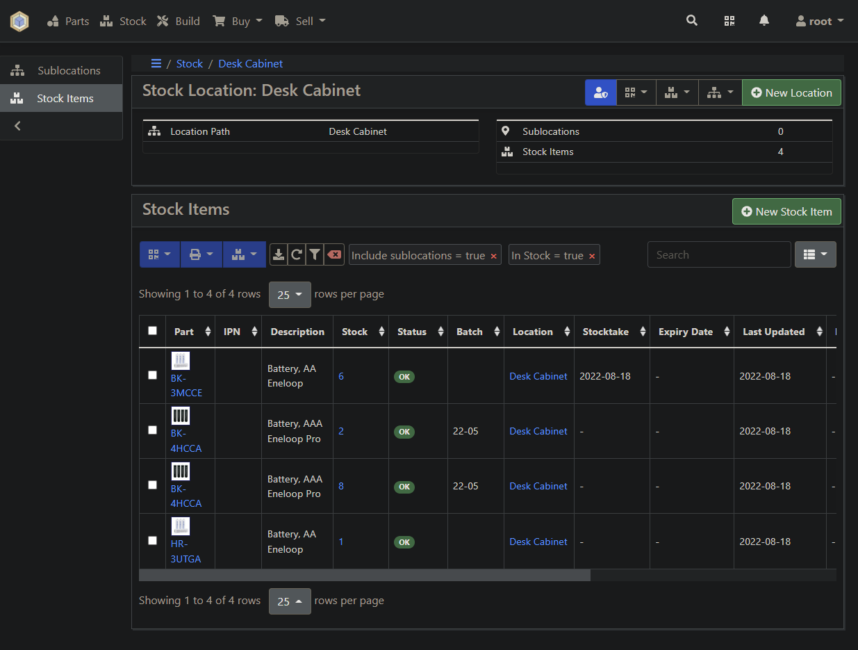 Horizontal Scrolling In Firefox · Issue 3569 · Inventreeinventree · Github 