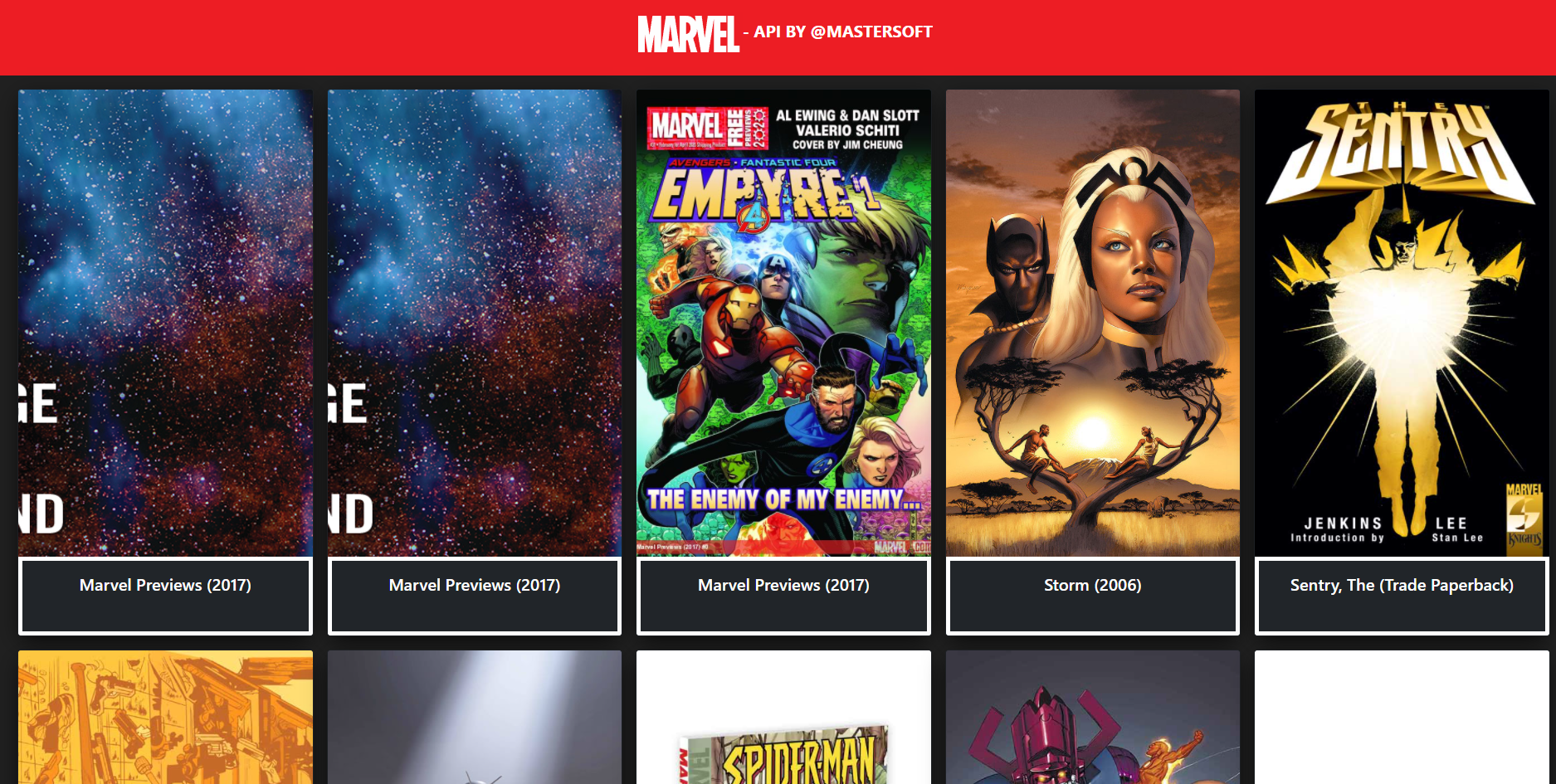 GitHub - Josehm1999/marvel-API