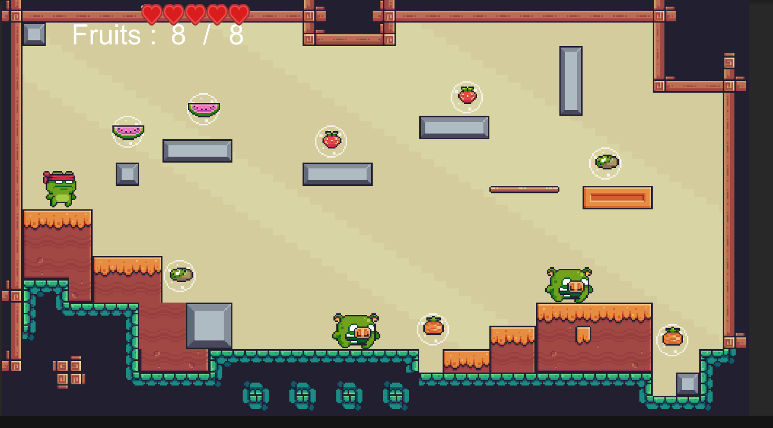 GitHub - NguyenThao1912/Game-Unity-2D-Pixel-Adventure: a basic 2D game with 4 level (some ...