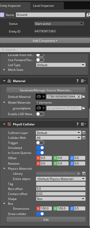 Irregular entity motion when using offset in PhysX Collider · Issue #5898 · o3de/o3de · GitHub