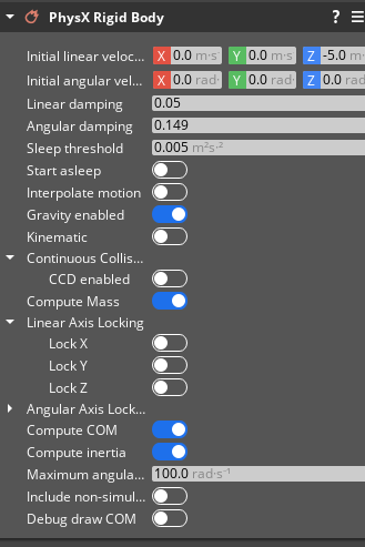 Irregular entity motion when using offset in PhysX Collider · Issue #5898 · o3de/o3de · GitHub
