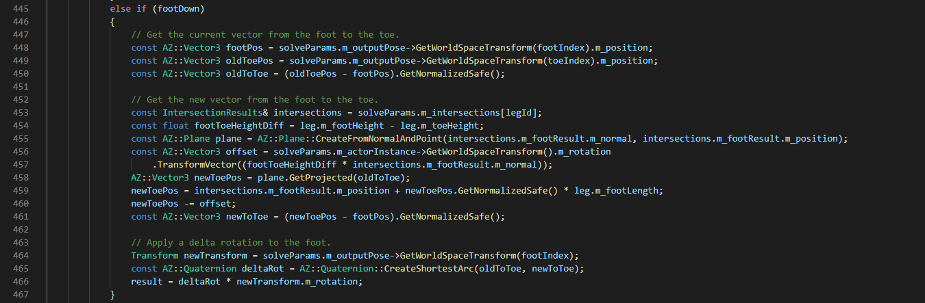 Bug Report: FootIK not fitting to slope · Issue #12196 · o3de/o3de · GitHub