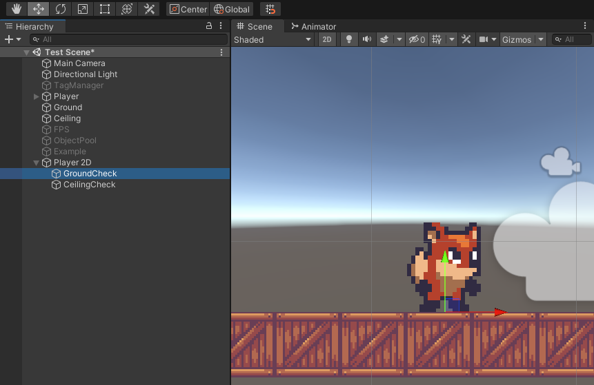 GitHub - podkoscielny/CharacterController2D