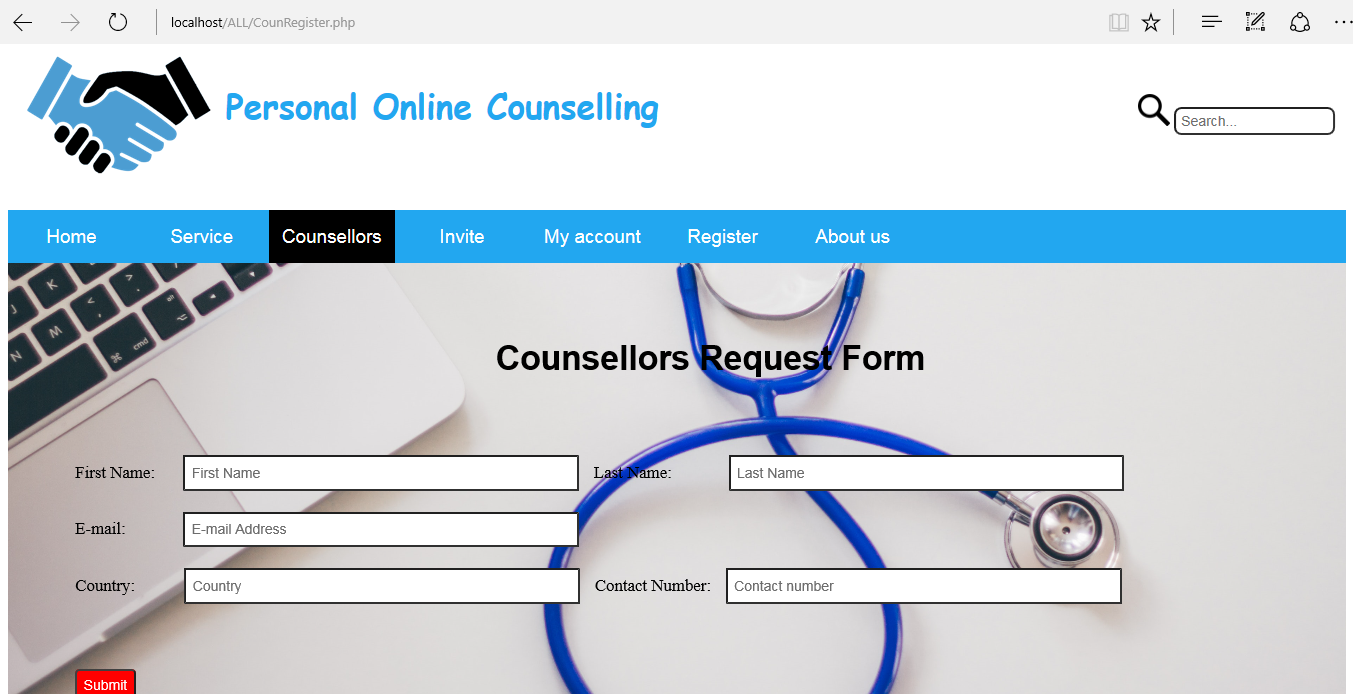 GitHub - kumudunee/Online_Personal_Counselling_System: online personal ...