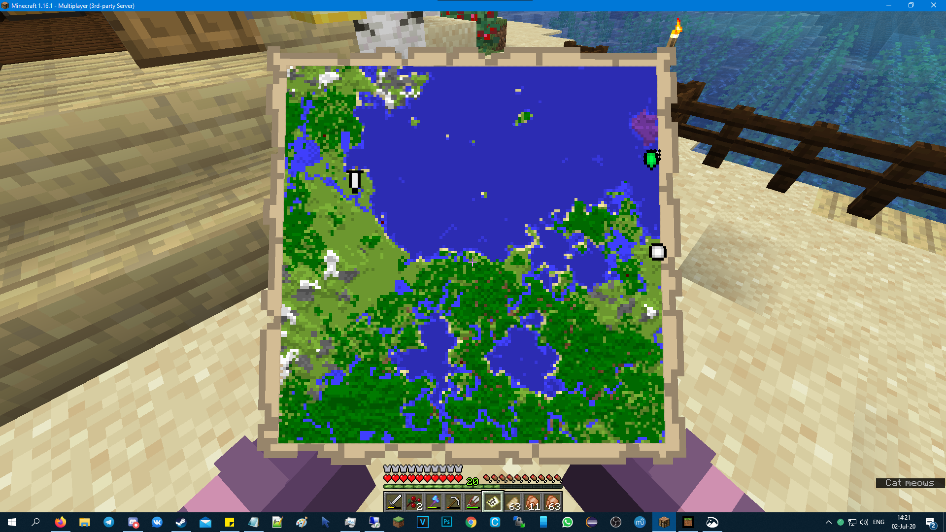 Map not being displayed on Bedrock client · Issue #890 · GeyserMC ...
