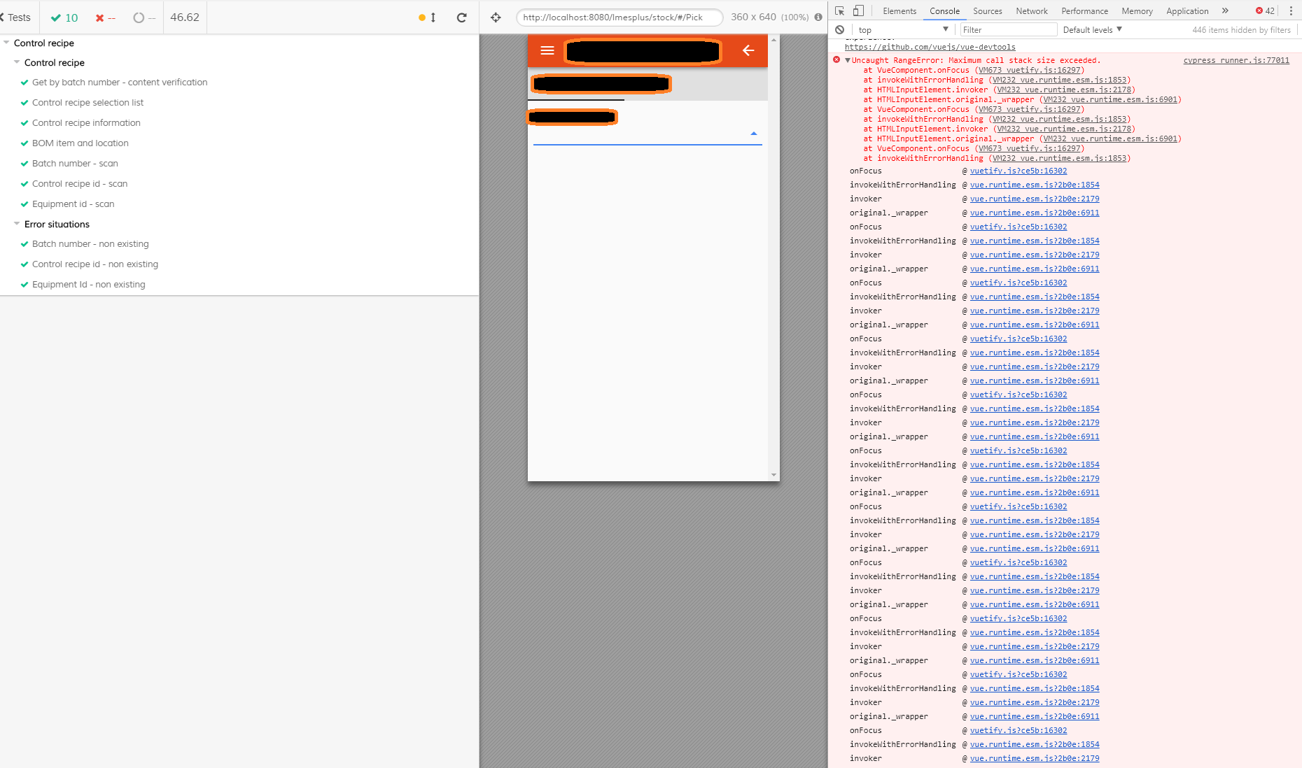 RangeError: Maximum call stack size exceeded error thrown on DocumentFragments · Issue #4373 ...