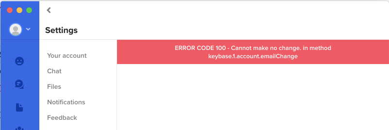 Saving email address without change · Issue #3441 · keybase/keybase-issues · GitHub