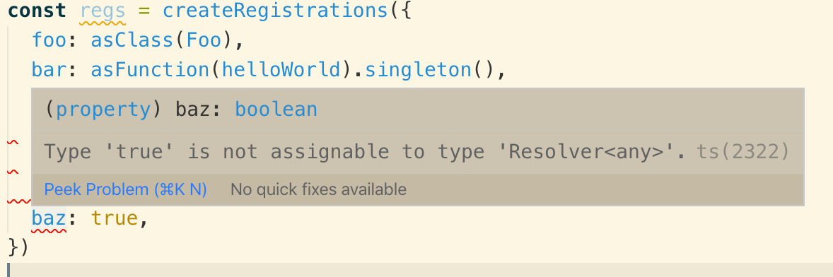 demo of a DRY declaration · Issue #177 · jeffijoe/awilix · GitHub