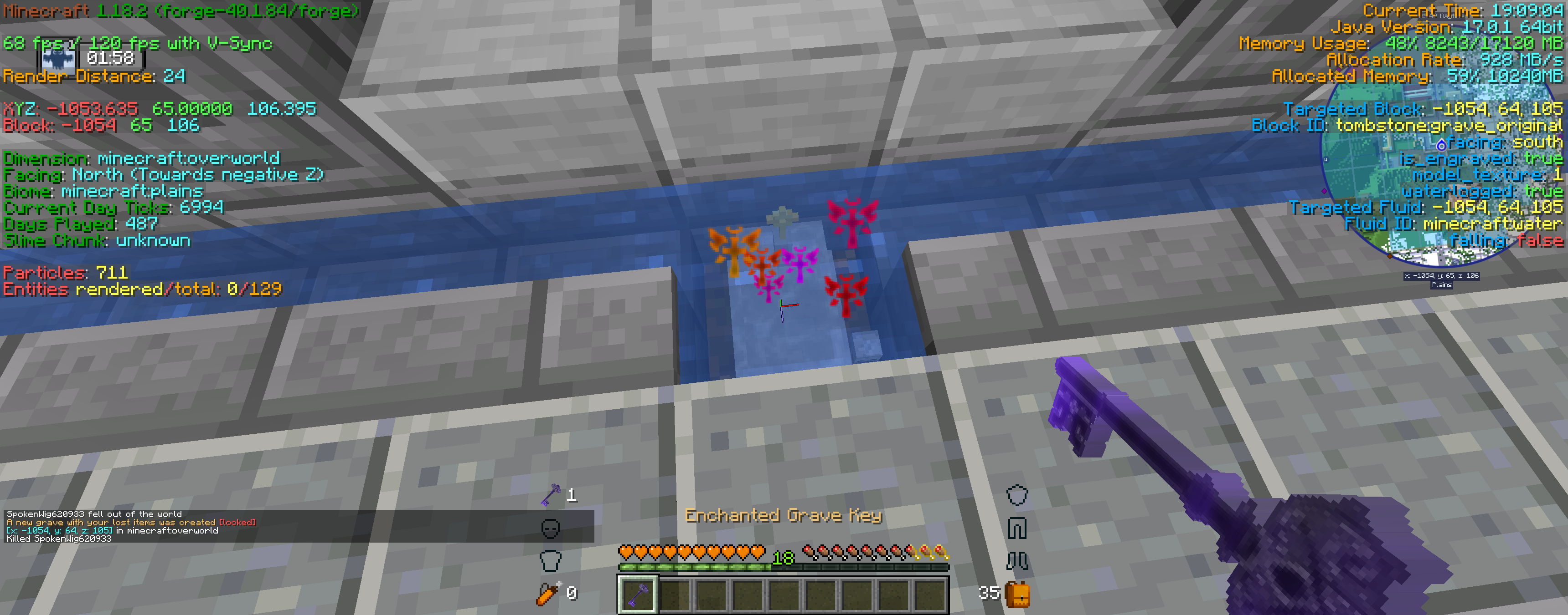 Tombstone replaces waterlogged blocks. · Issue #100 · Corail31/tombstone_lite · GitHub