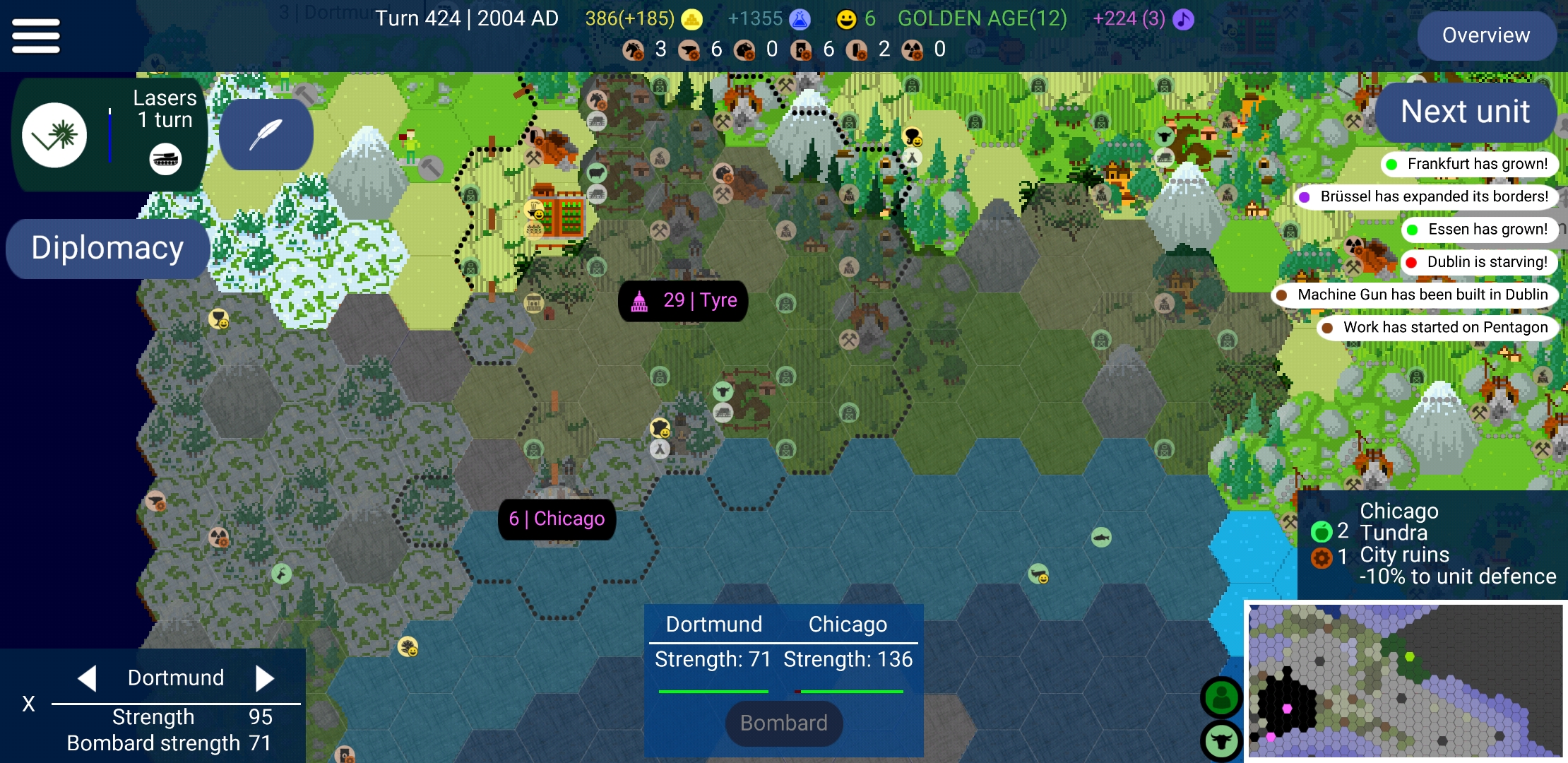 City State able to conquer city · Issue #1433 · yairm210/Unciv · GitHub