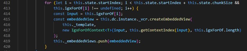 [IgxForOfDirective] having undefined in primitive data array removes other items in combo/simple ...