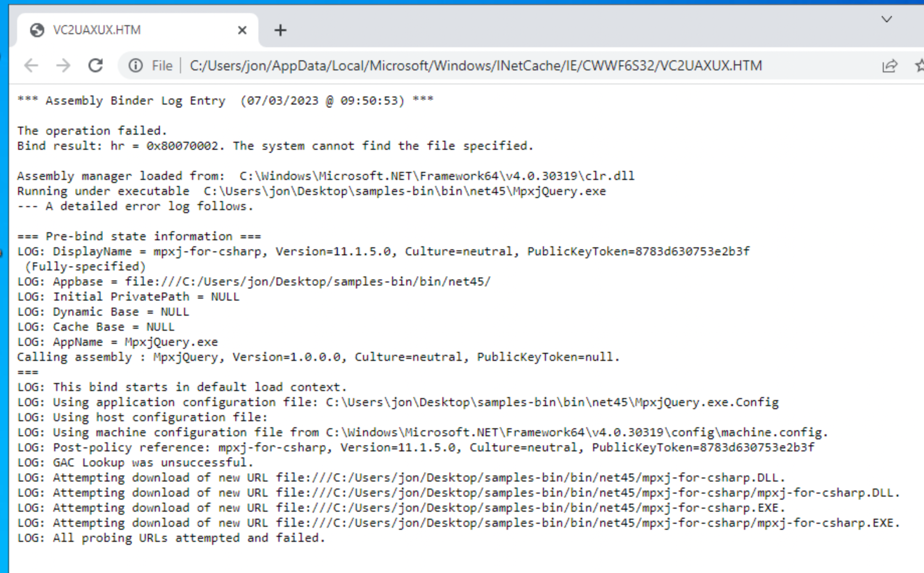 The file or assembly 'mpxj-for-csharp,..could not be loaded · Issue #449 · joniles/mpxj · GitHub