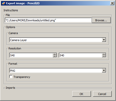 [ISSUE] When Exporting a PNG image, the PNG extension is not added when ...