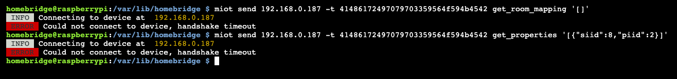 Mijia Robot Vacuum-Mop 3C · Issue #467 · merdok/homebridge-miot · GitHub
