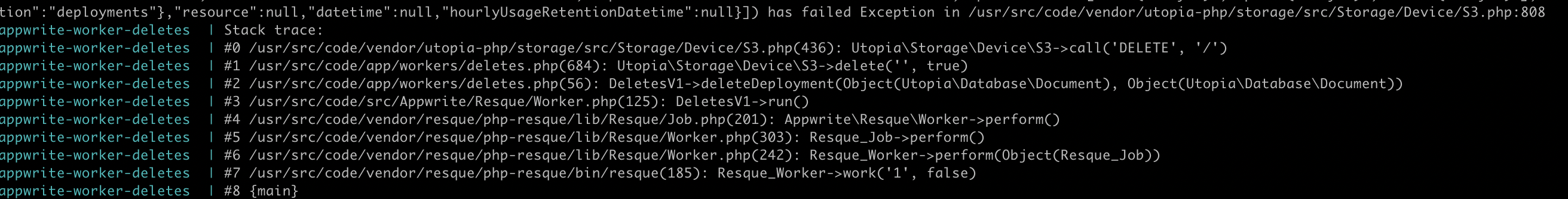 🐛 Bug Report: Deleting deployment does not work for VCS deployments · Issue #6289 · appwrite ...