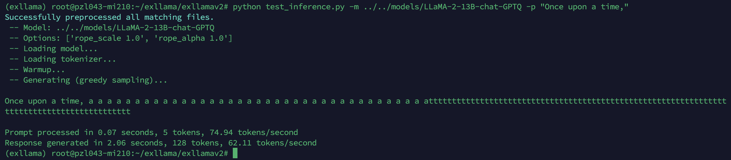 ROCM: Garbadge output · Issue #33 · turboderp/exllamav2 · GitHub