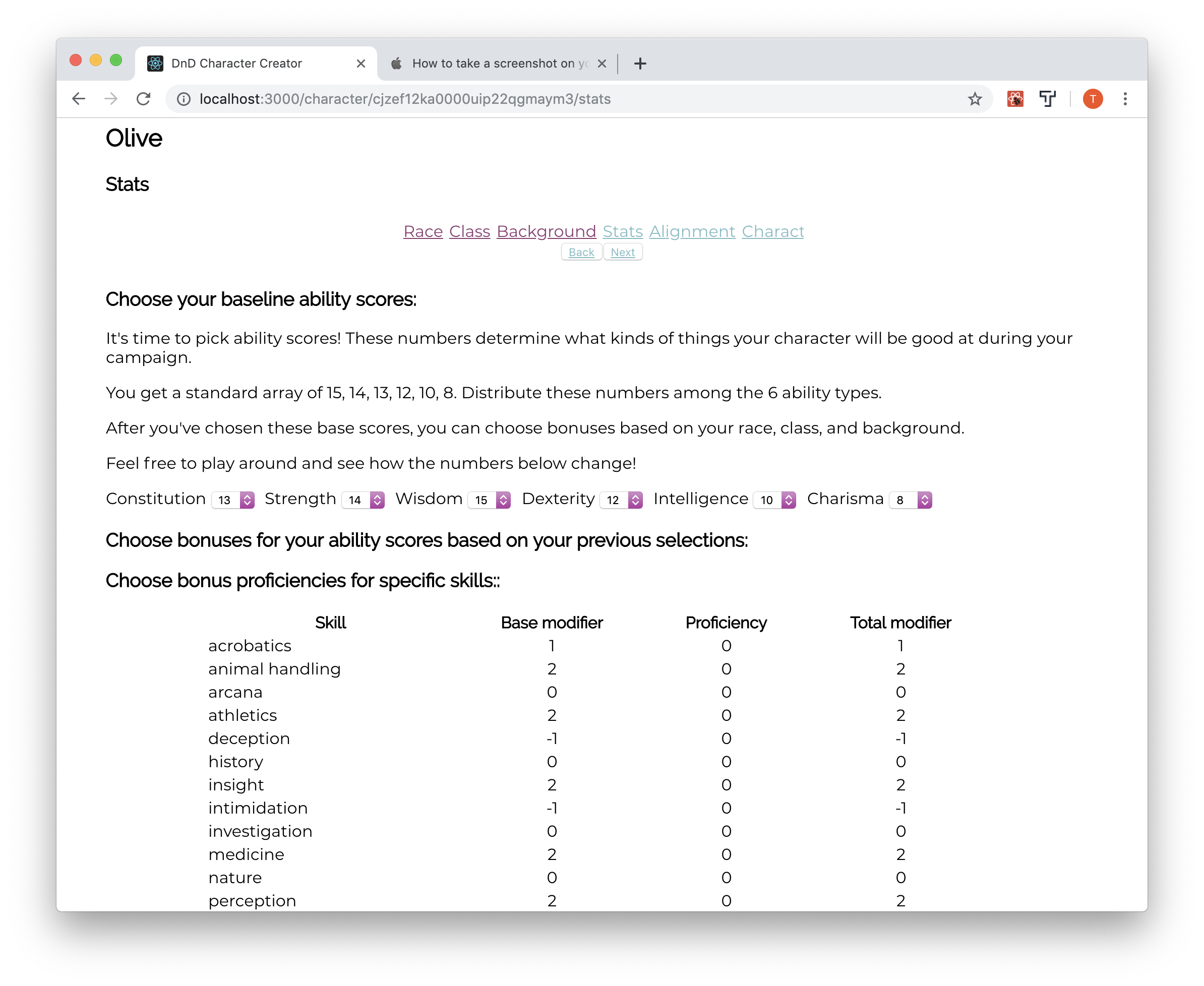 GitHub - tarajeanne/dnd-client