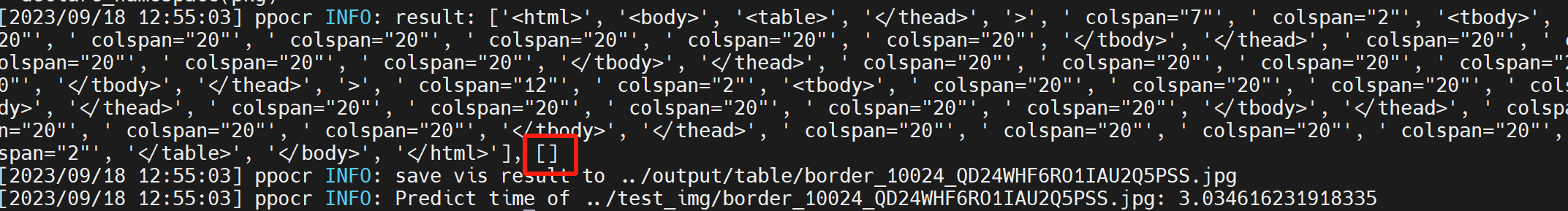slanet测试单元格坐标为空 · Issue #10928 · PaddlePaddle/PaddleOCR · GitHub