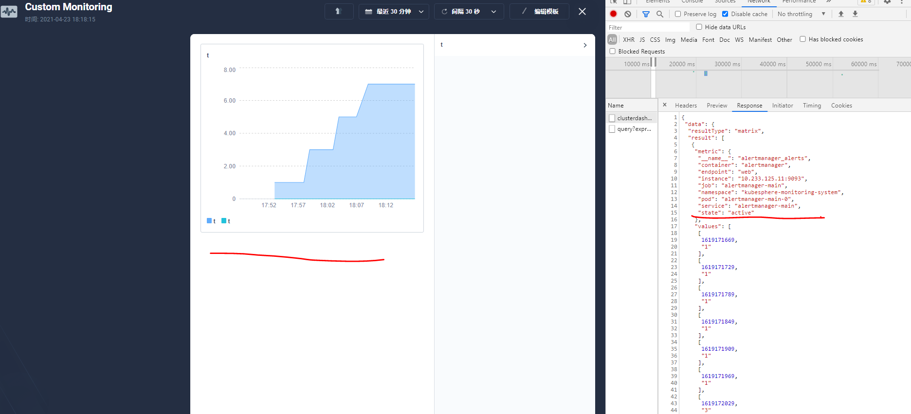 legends not show for monitoring dashboard chart · Issue #1845 ...