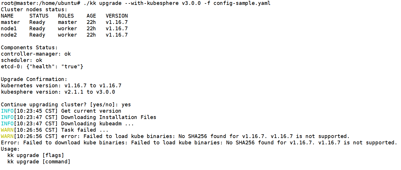 Not Compatible With K8s Versions Ks Installer 21x Supports · Issue 234 · Kubespherekubekey 