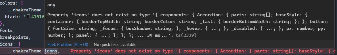 Property 'icons' does not exist on type · chakra-ui chakra-ui ...