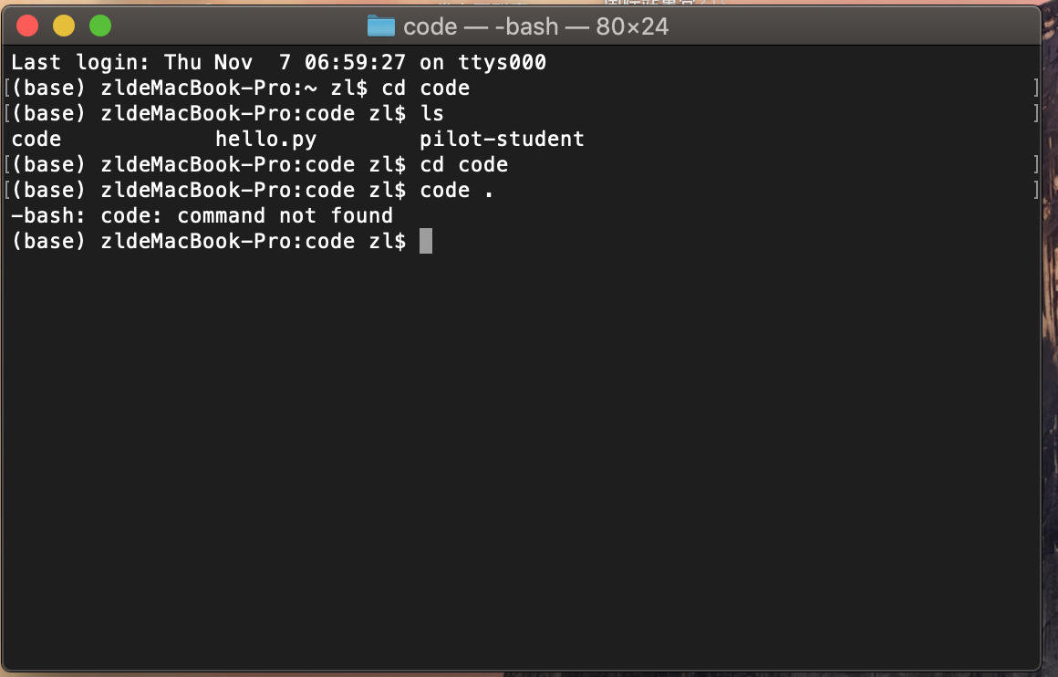 Mac 系统下载安装 Visual Studio Code 后按照配置内容说明配置了 >install 然后终端输入code . 无法打开 VScode · Issue #418 ...