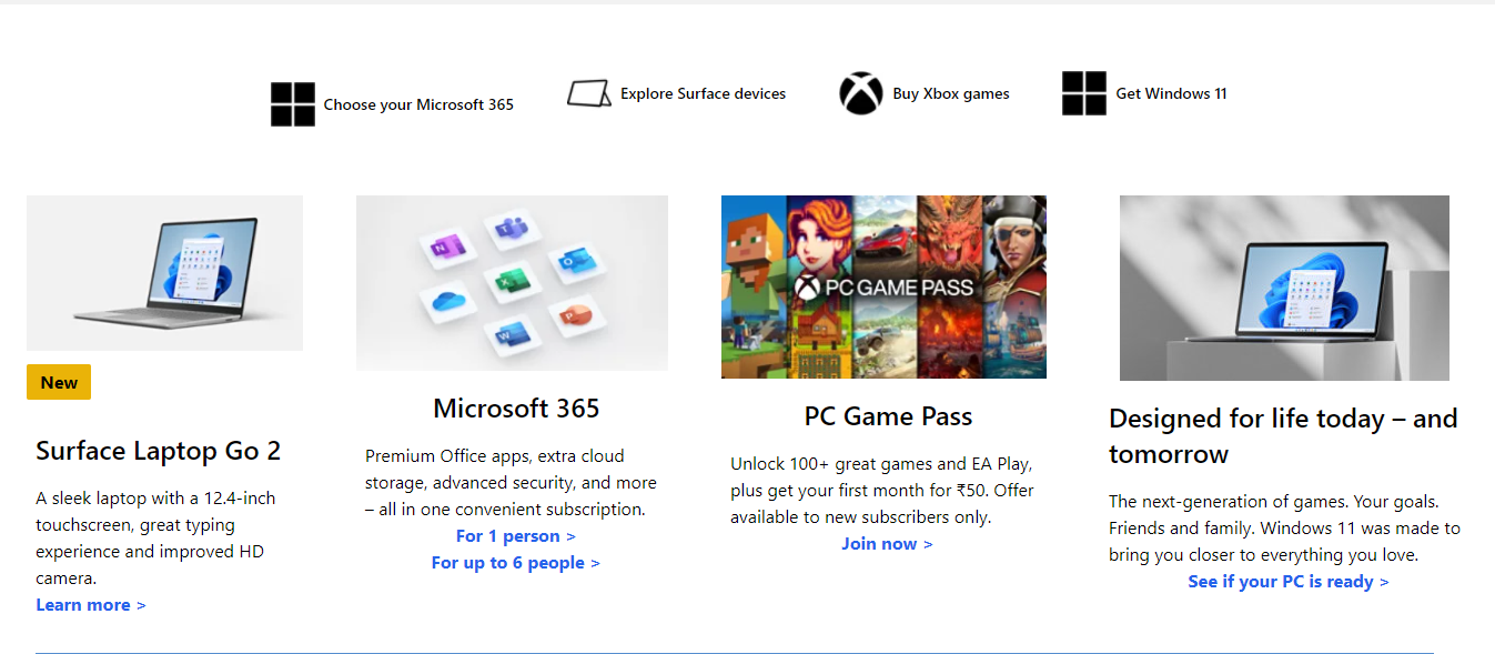 GitHub - iGyanendraYadav/Microsoft_HomePage: Here, I have designed ...