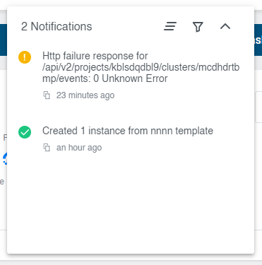 Error Notifications and Event Colors · Issue #4128 · kubermatic/dashboard · GitHub