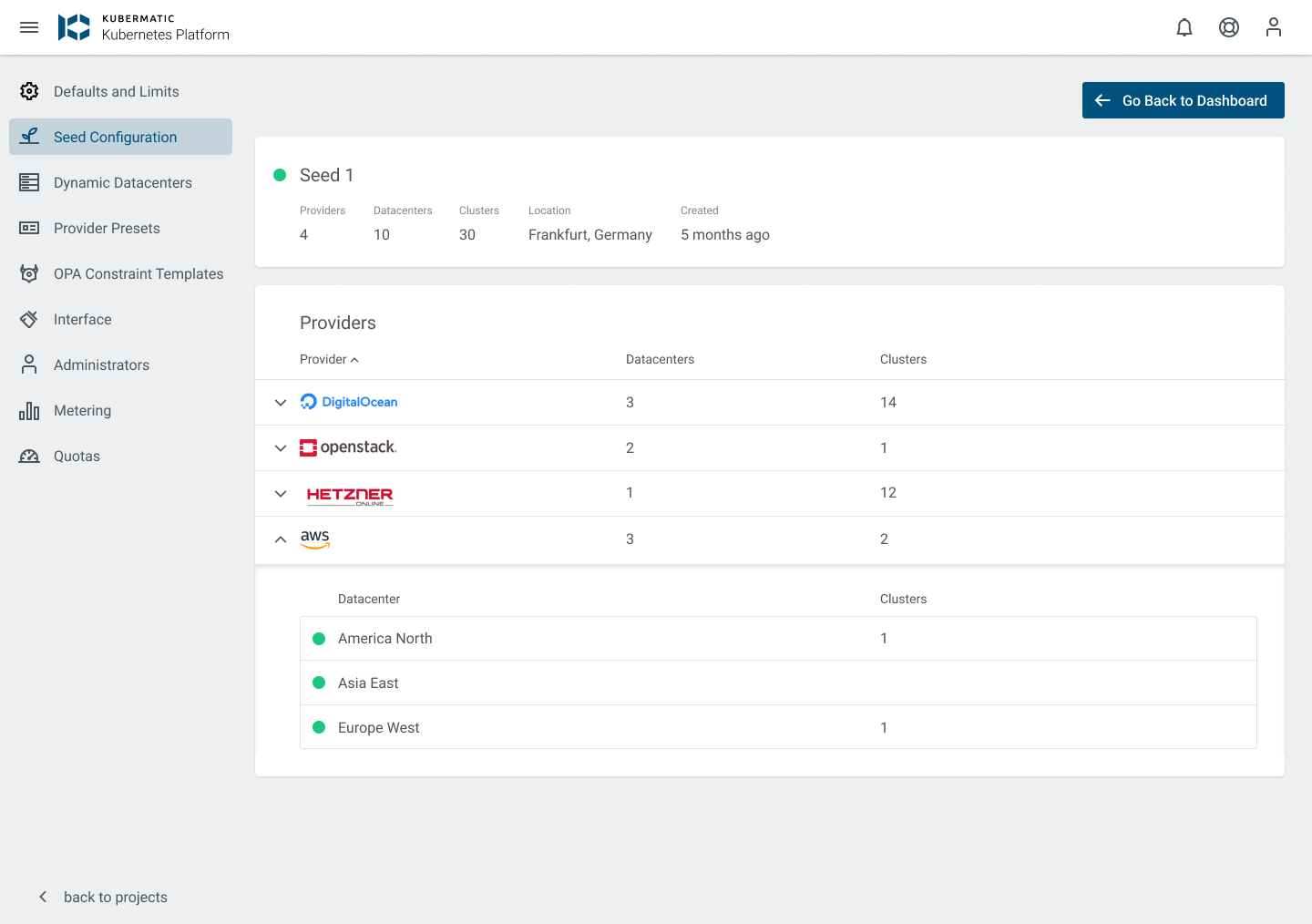 Admin Panel Seed Configurations · Issue #4397 · kubermatic/dashboard · GitHub