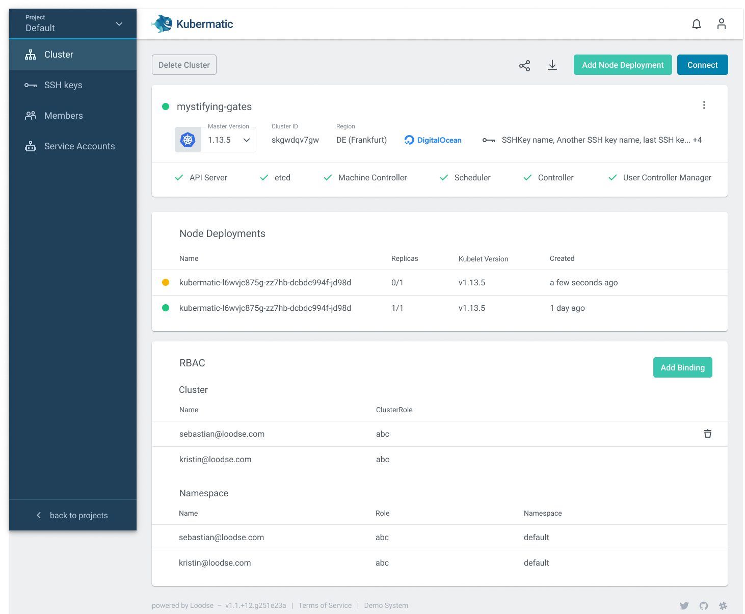 Prepare design for user cluster RBACs · Issue #1763 · kubermatic/dashboard · GitHub