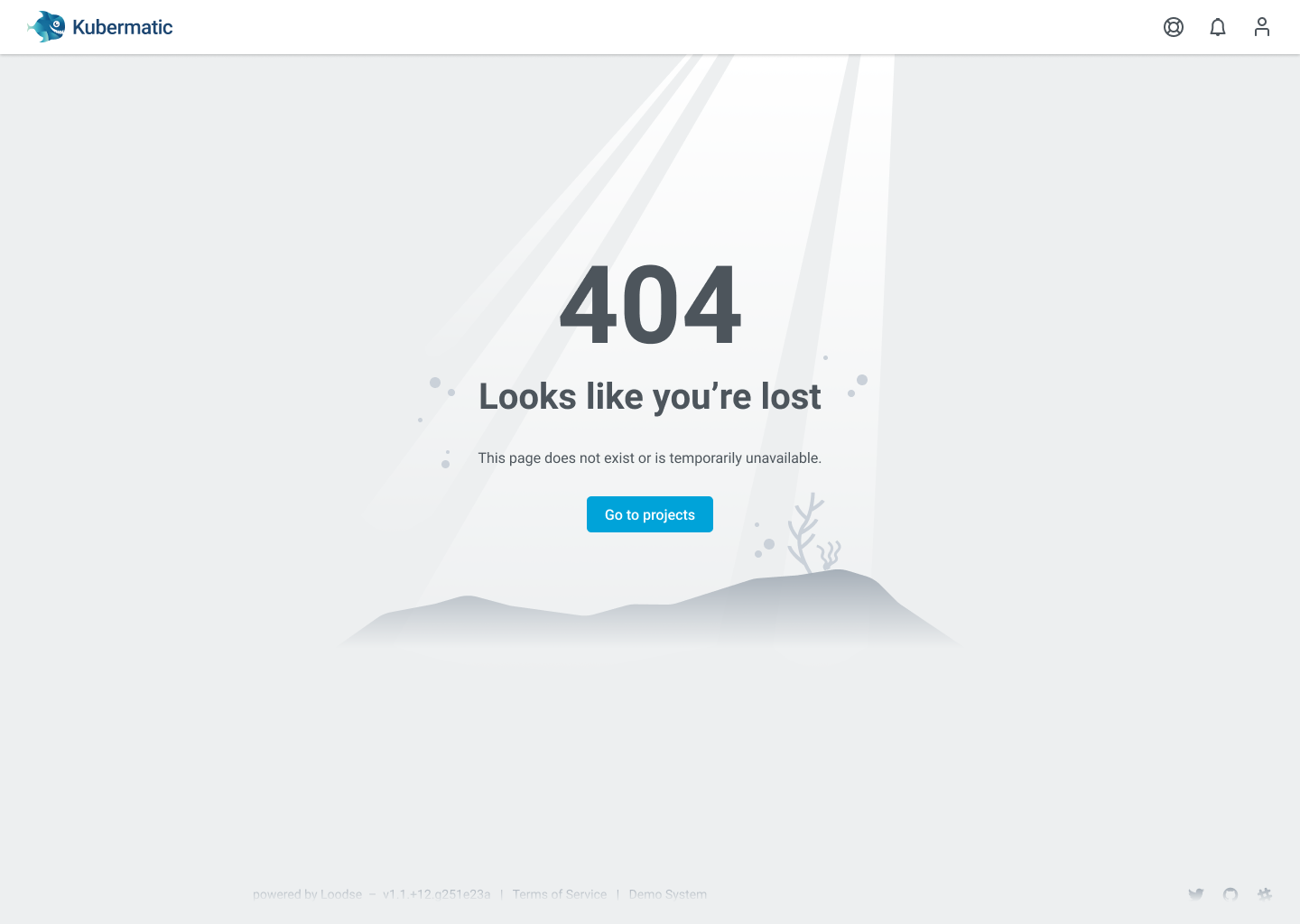 Design new error page · Issue #1906 · kubermatic/dashboard · GitHub