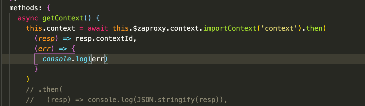 [ZAP Node API ]The proxy and the url are stuck together · Issue #5938 · zaproxy/zaproxy · GitHub