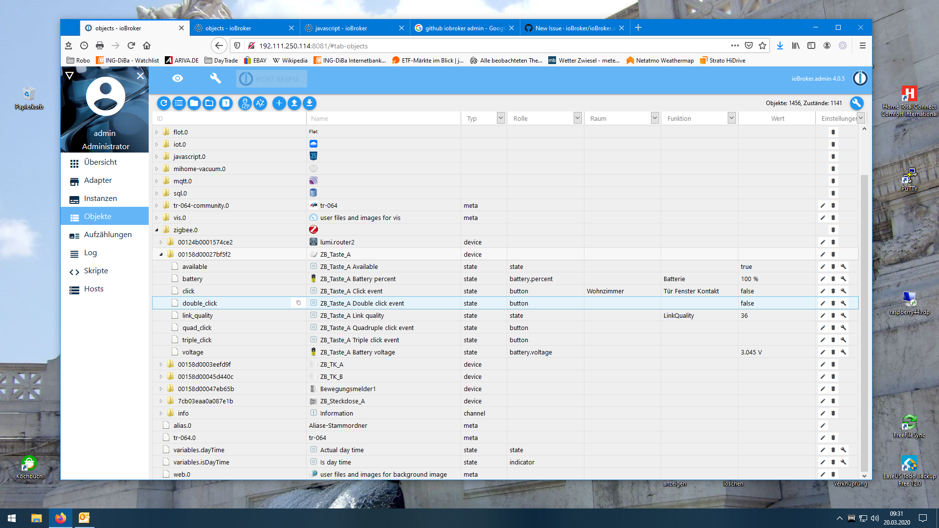in JavaScript kopiert: Objekte ohne Funktion werden mit aufgeführt ...