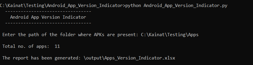 GitHub - KainatKamal/Android_App_Version_Indicator