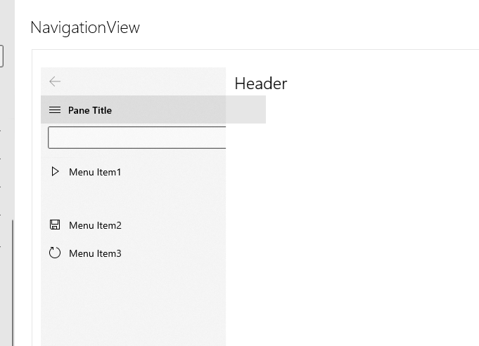 NavigationView PaneTitle bug on open · Issue #4122 · microsoft/microsoft-ui-xaml · GitHub