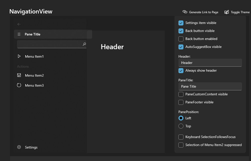 NavigationView PaneTitle bug on open · Issue #4122 · microsoft/microsoft-ui-xaml · GitHub
