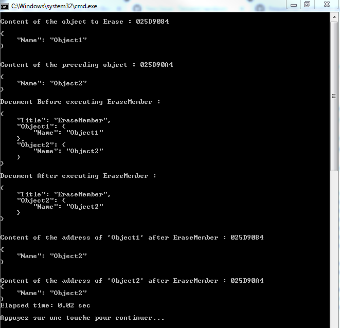 EraseMember() method behavior · Issue #1474 · Tencent/rapidjson · GitHub