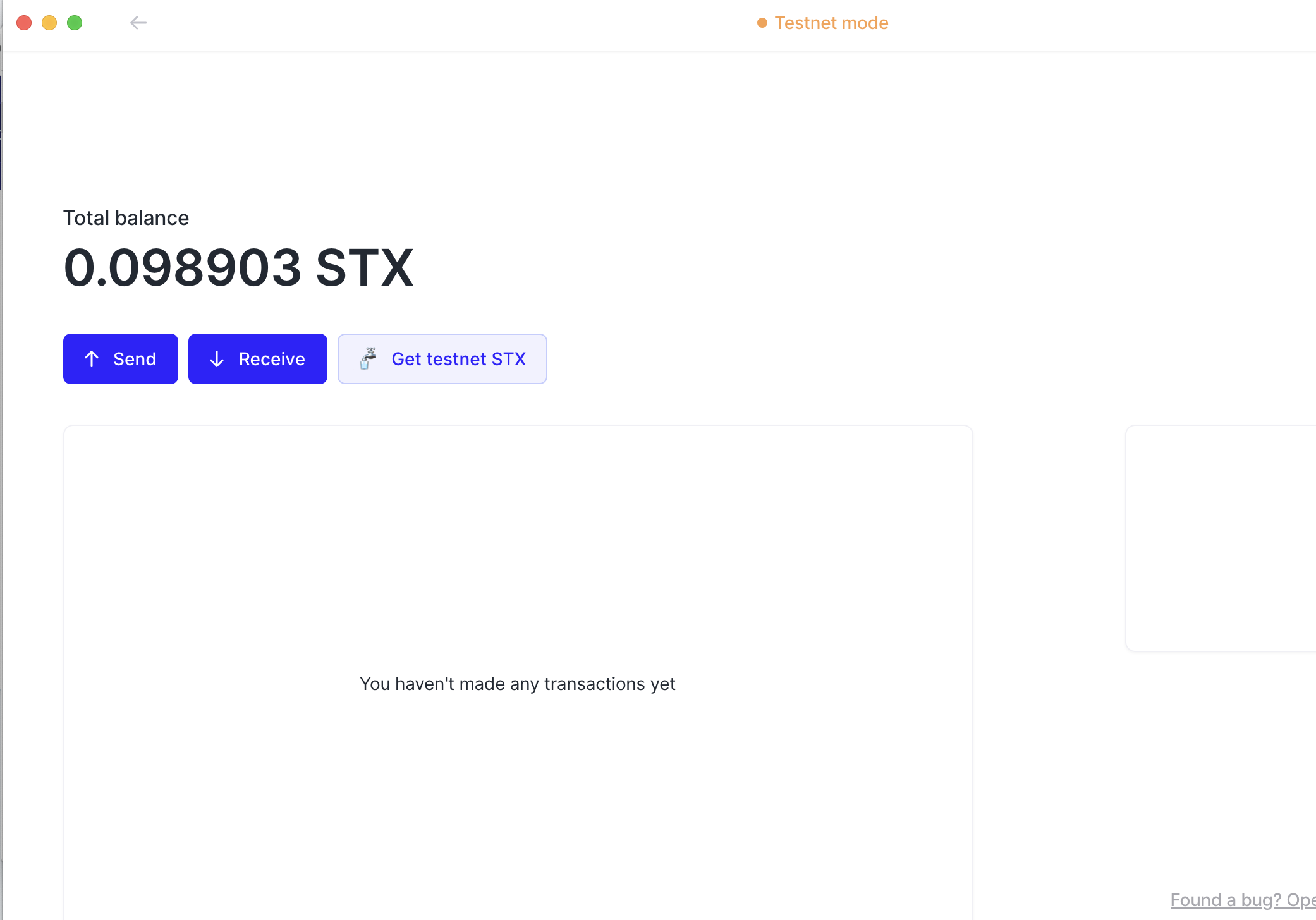 Stacks V2 wallet has correct balance but does not have any of the transactions that show in the ...
