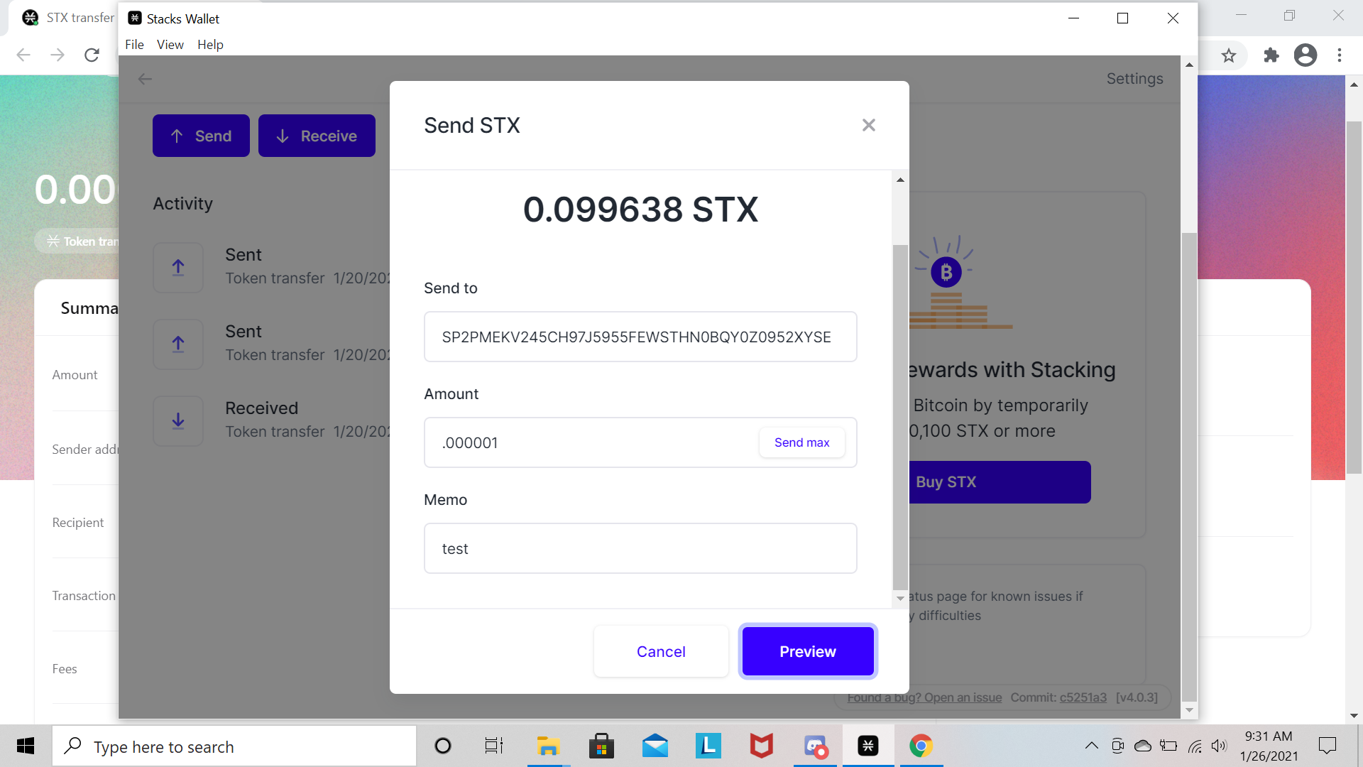 [4.0.3] Bug: Using a different Ledger warning · Issue #565 · leather-io/desktop · GitHub
