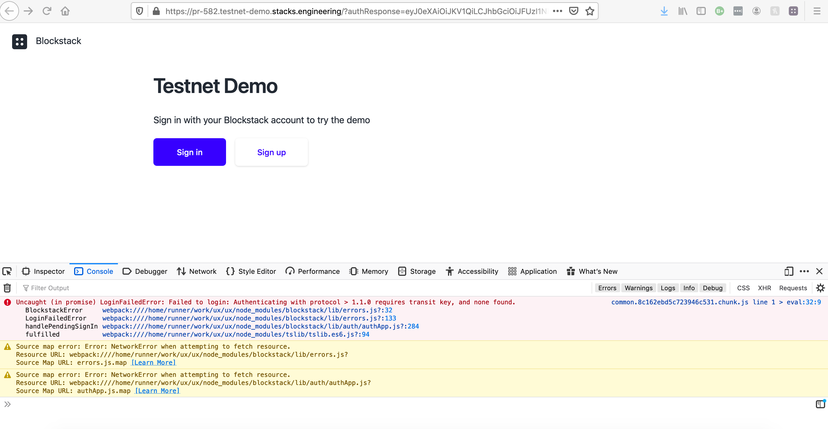 ERROR MESSAGE BROKEN IN FF: IP rate limiting pop up displays in Chrome browser but not in FF ...