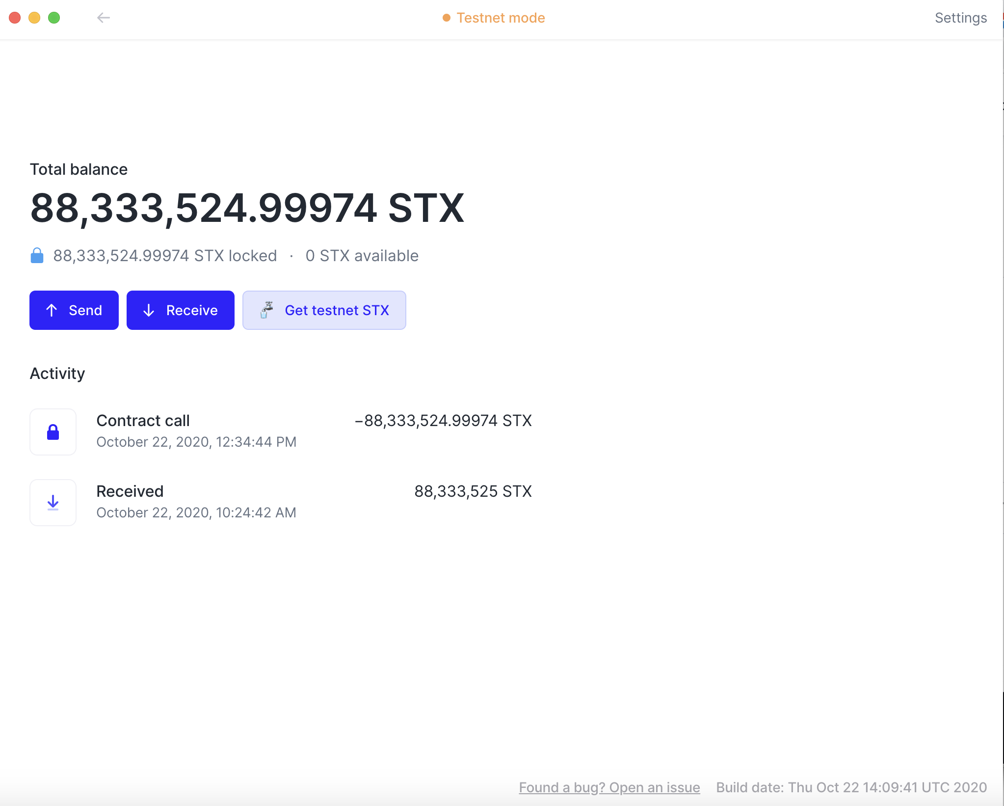 When stacks are locked and the available amount is set to 0, the Max ...