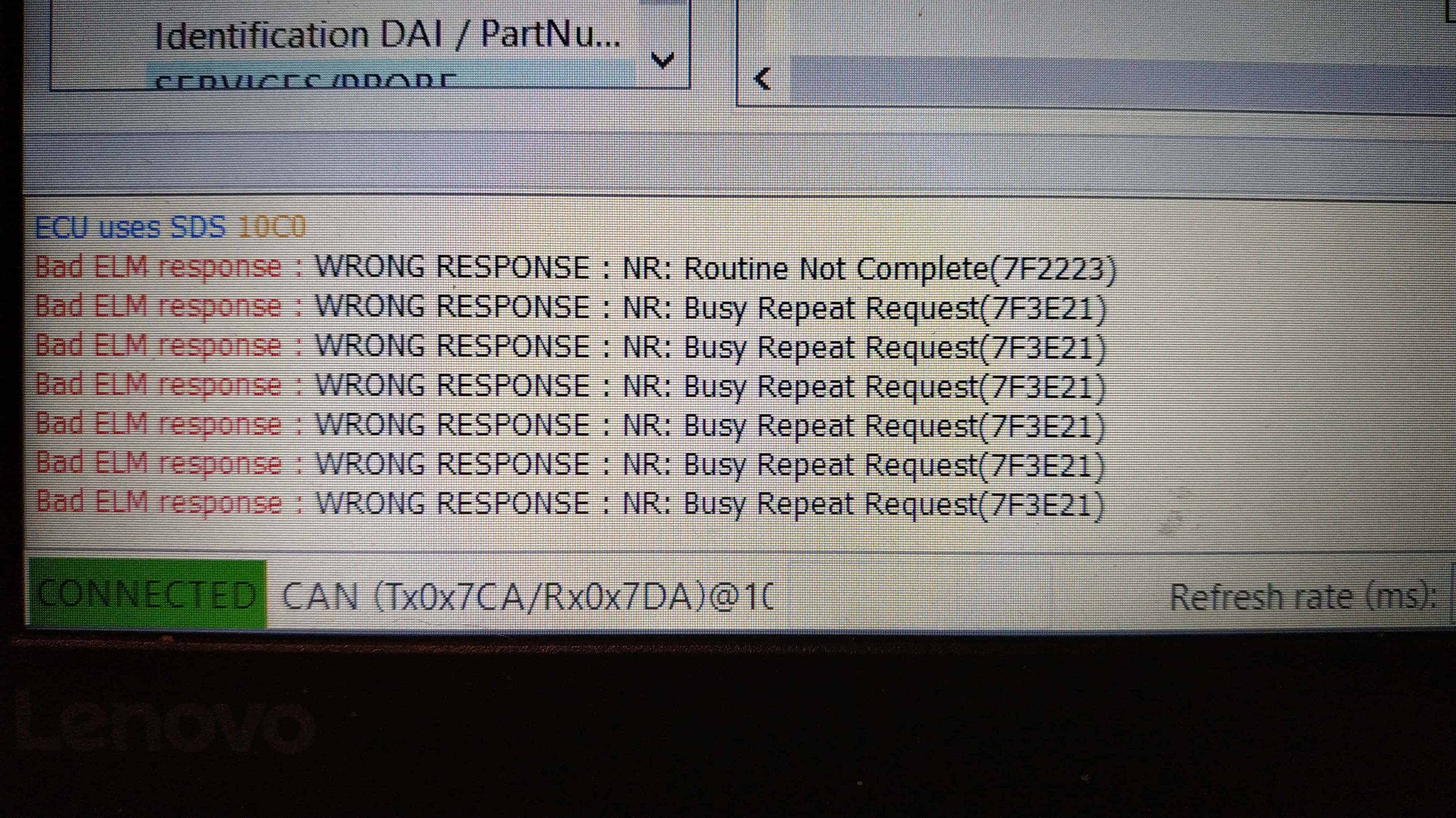 trying to read TCU - Bad ELM (7F3E21) messages · Issue #542 · cedricp/ddt4all · GitHub