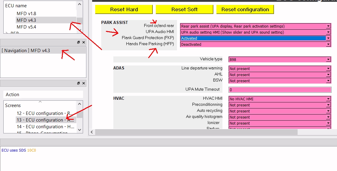 Enabling reverse sensor screen on R-Link 1 · cedricp ddt4all · Discussion #1107 · GitHub