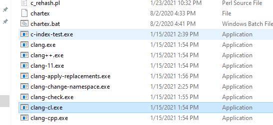 Extension fails to detect clang cl mode compilers when launched from ...