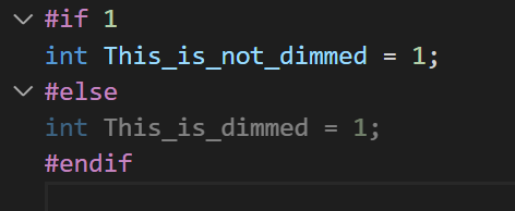 C_Cpp: Dim Inactive Regions no longer working in insider build 1.8.0 · Issue #8478 · microsoft ...